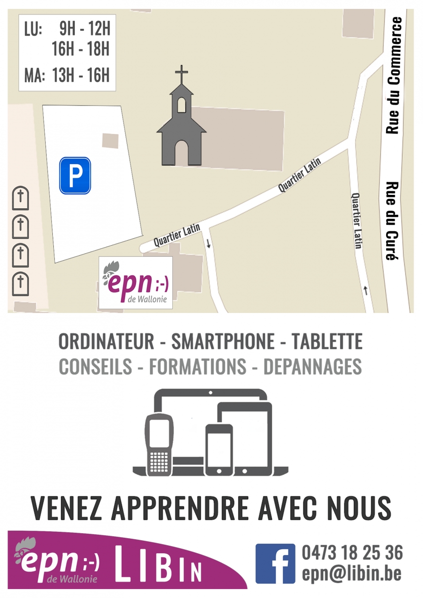 EPN (Espace Public Numérique) | Commune de Libin